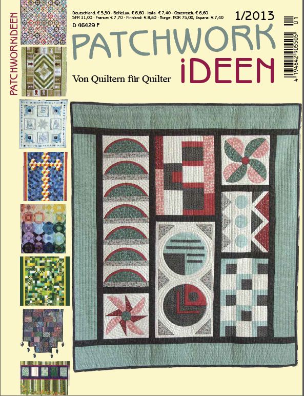 Heftvorstellung Patchwork Ideen 1/2013 - Artikel - Hobbyschneiderin 24